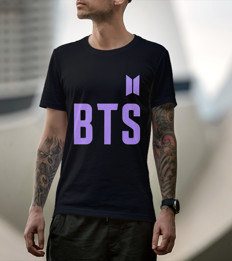 Ronaldinho BTS Iconic Collaboration Purple T-Shirt