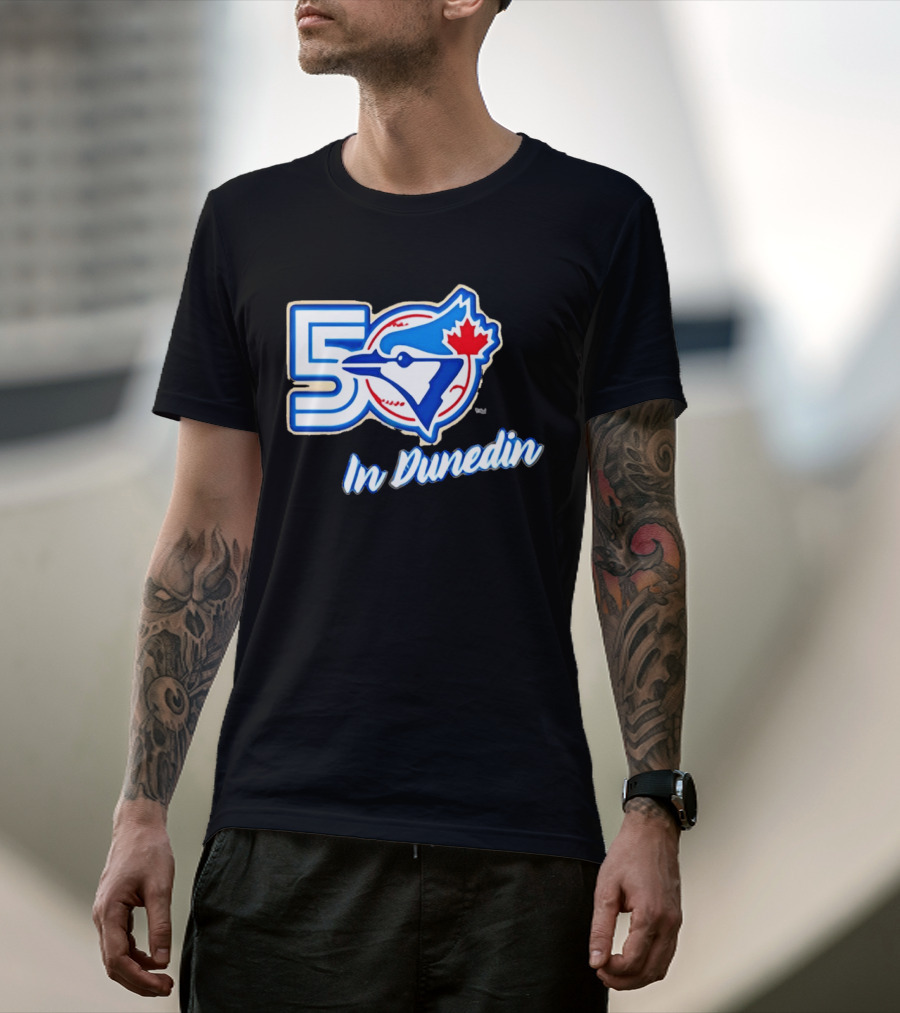 Toronto Blue Jays 50 Years In Dunedin MLB Anniversary Celebration T-Shirt