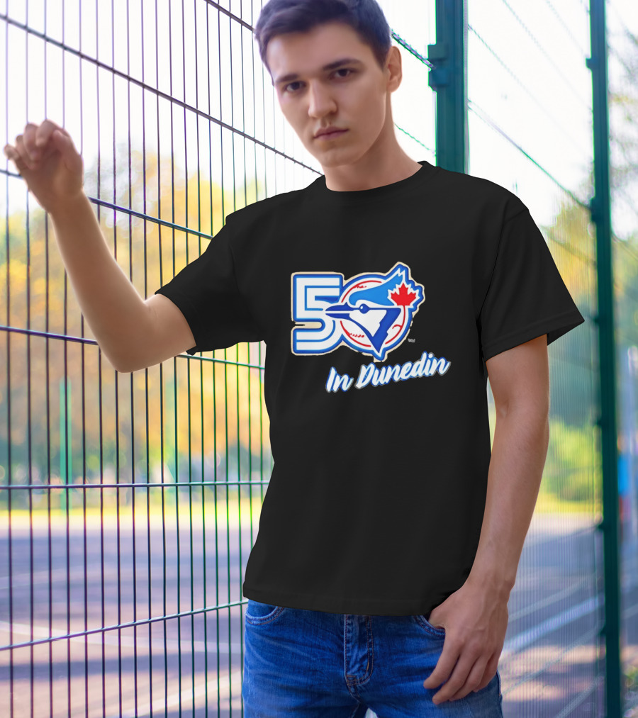 Toronto Blue Jays 50 Years In Dunedin MLB Anniversary Celebration T-Shirt
