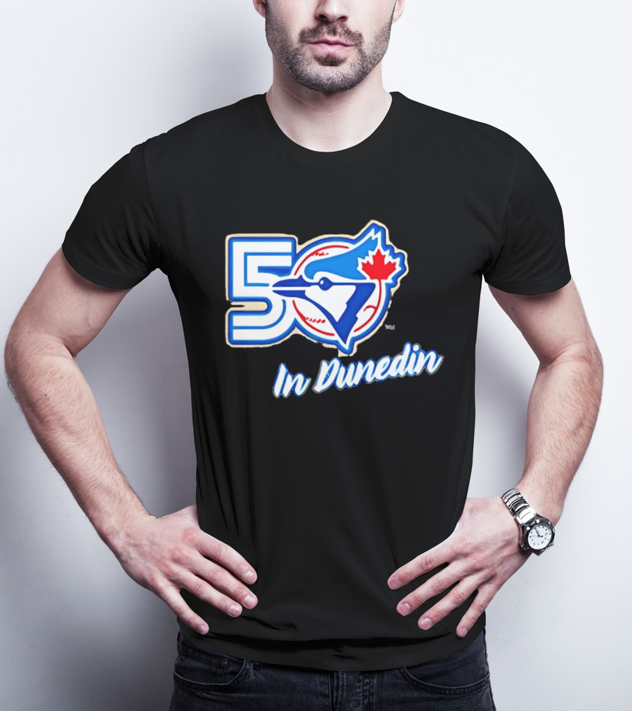 Toronto Blue Jays 50 Years In Dunedin MLB Anniversary Celebration T-Shirt