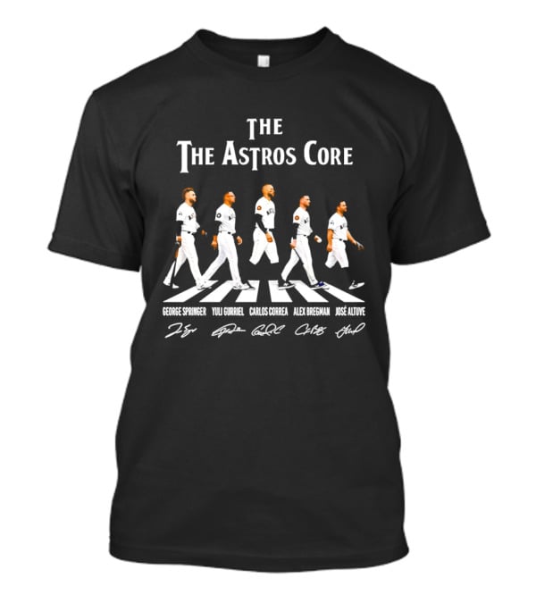 The Astros Core George Springer Yuli Gurriel Carlos Correa Alex Bregman José Altuve T-Shirt