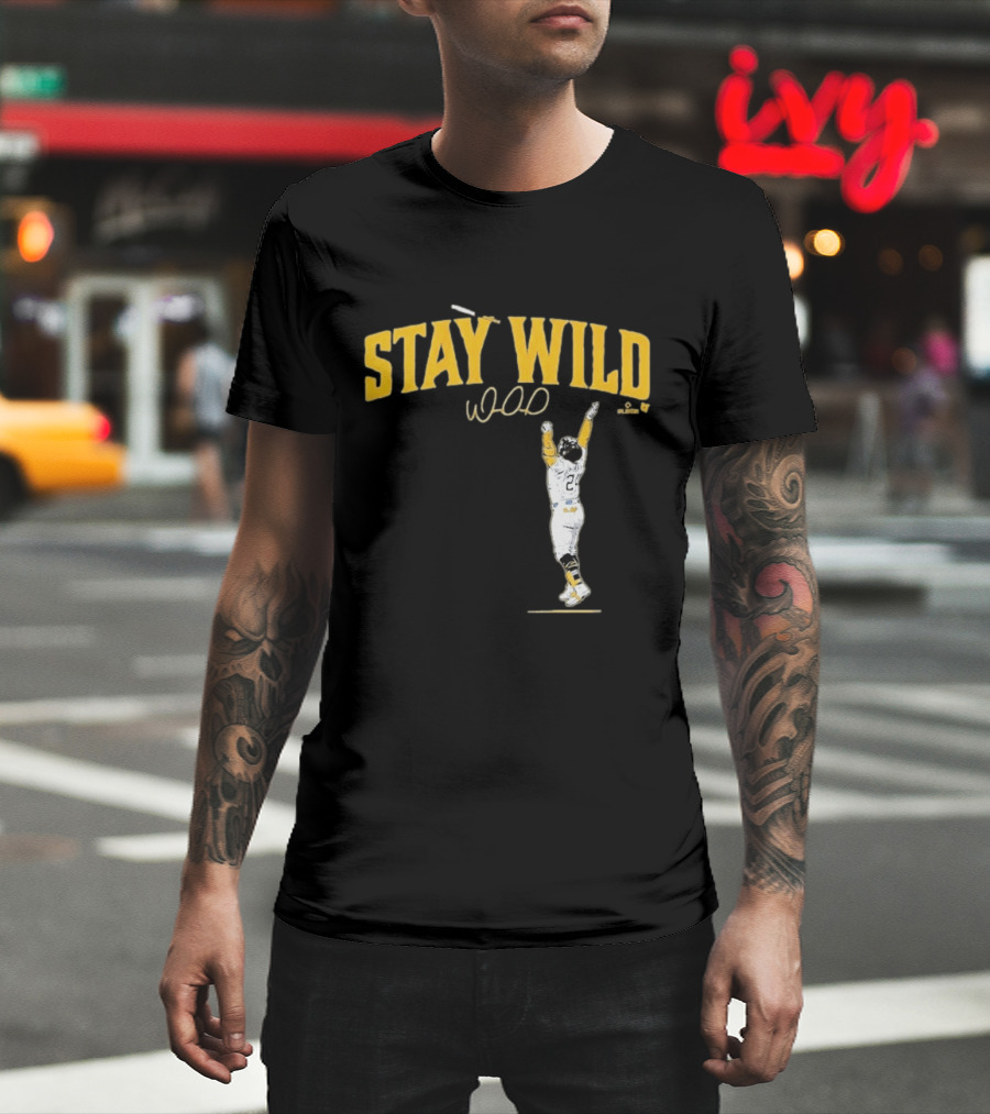 William Contreras Stay Wild Baseball Sports Fan T T-Shirt