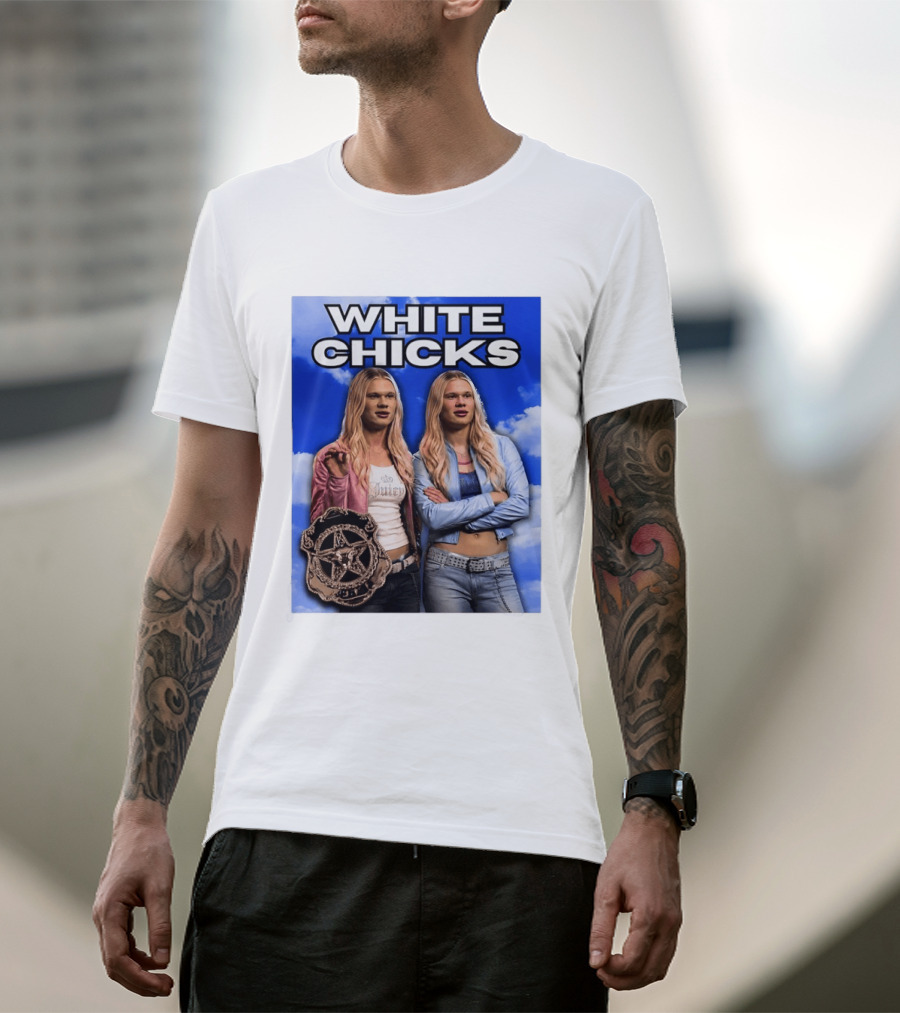 Erling Haaland White Chicks Meme Juicy Couture Style Retro Comedy T-Shirt