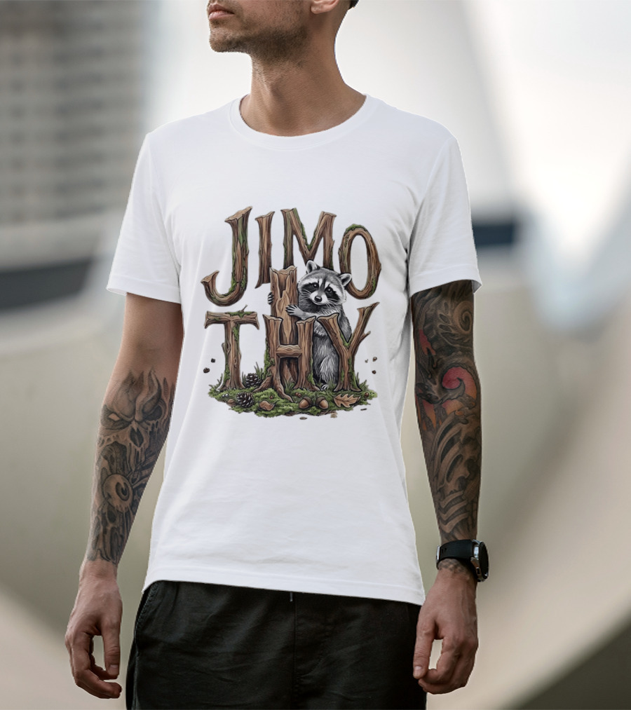 Jimothy The Raccoon Forest Adventure T-Shirt