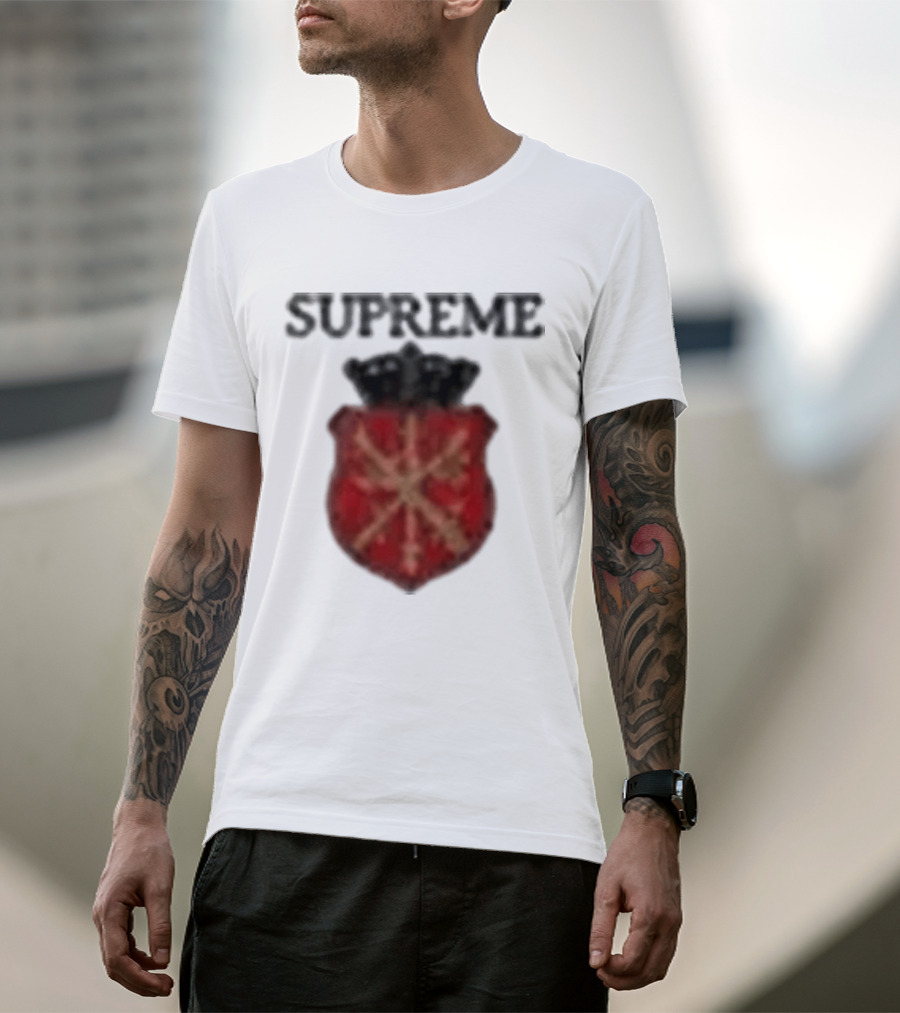 Supreme Lamine Yamal Crest Streetwear T-Shirt