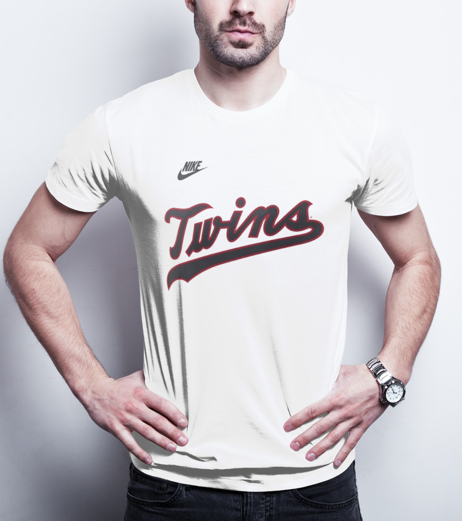 Minnesota Twins 2026 Nike Field Of Dreams Wordmark T-Shirt