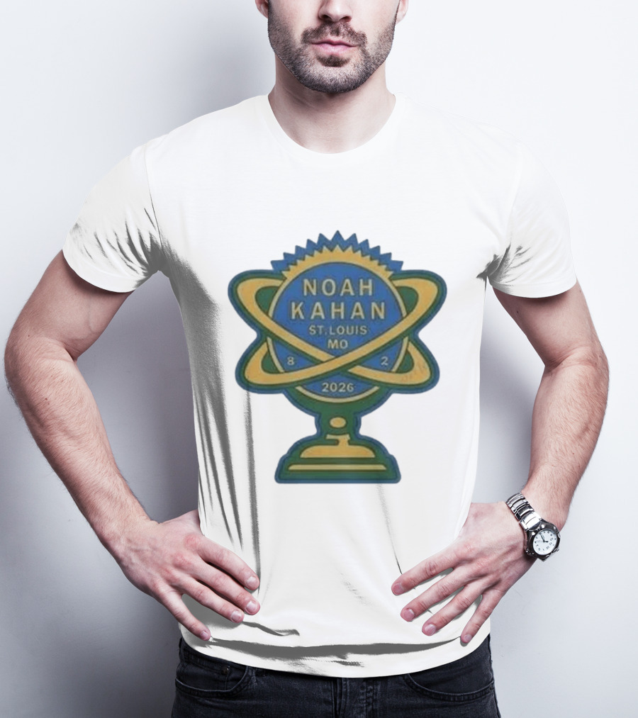 Noah Kahan St. Louis MO August 2 2026 The Great Divide Tour Busch Stadium T-Shirt
