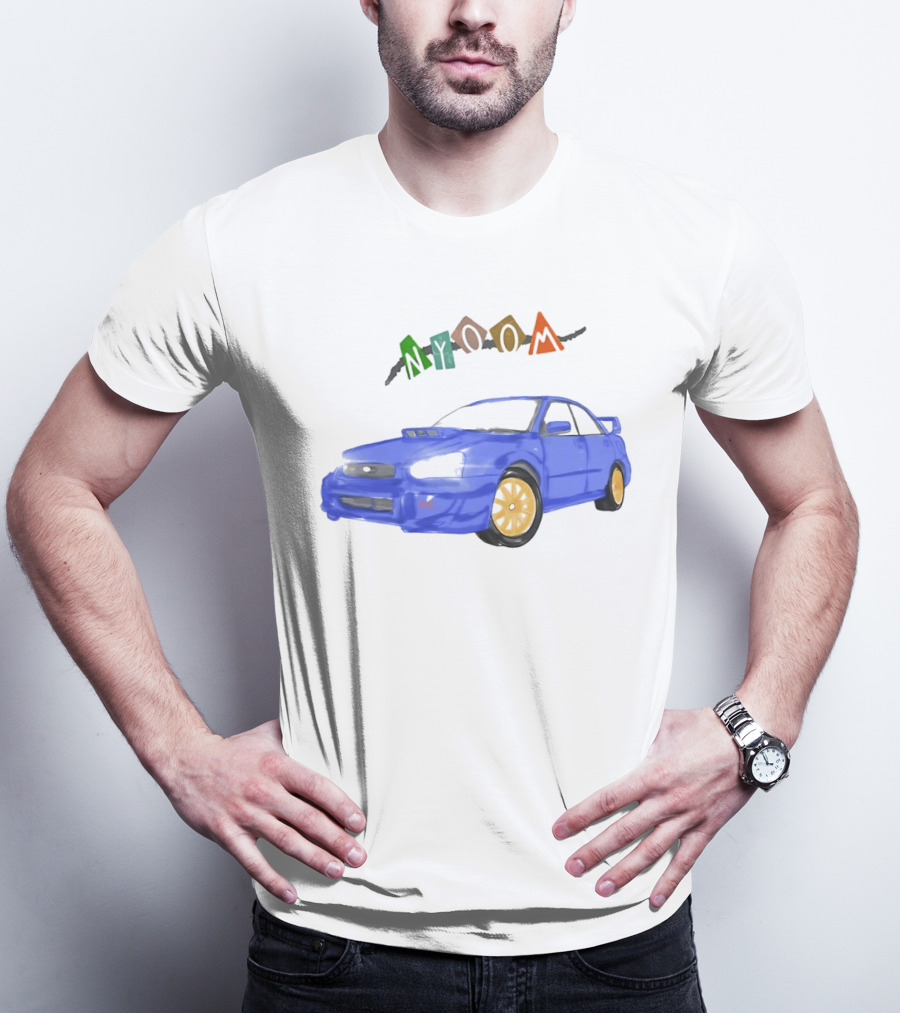 Nyoom Subaru WRX STI JDM Car Enthusiast Racing Lover T-Shirt