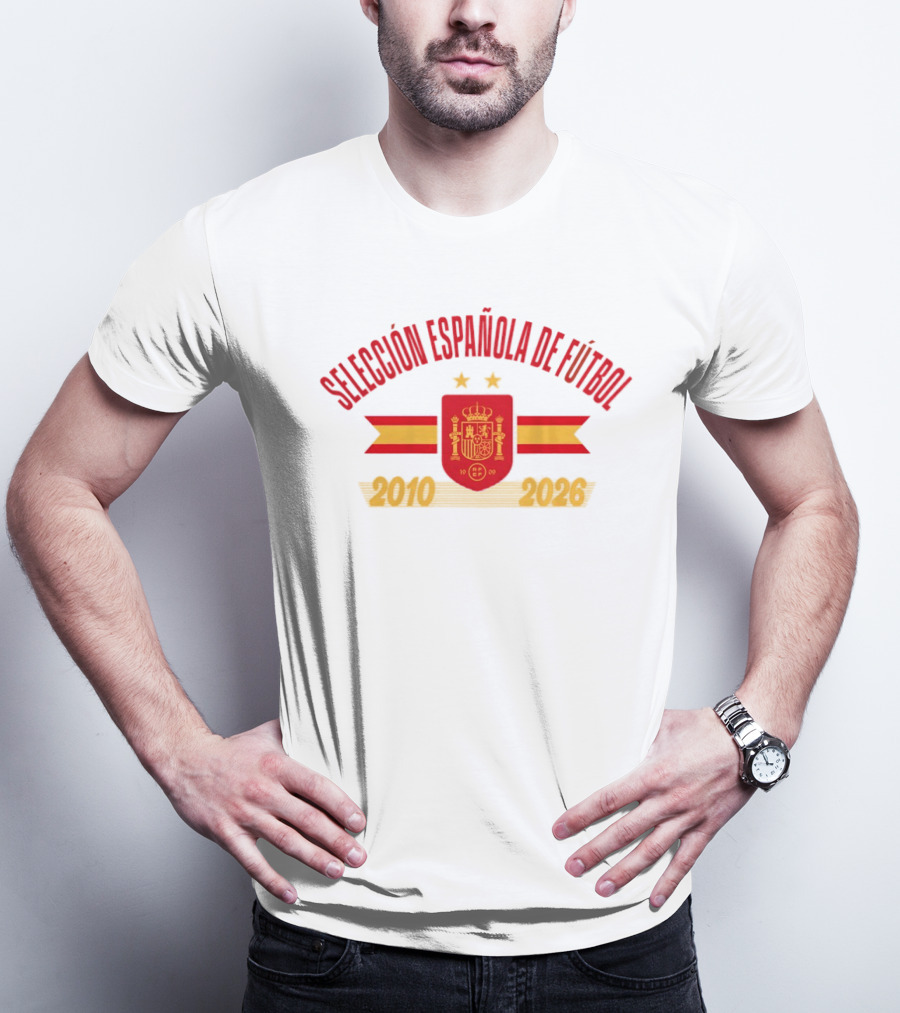 Selección Española De Fútbol 2010 2026 Spain National Team T-Shirt