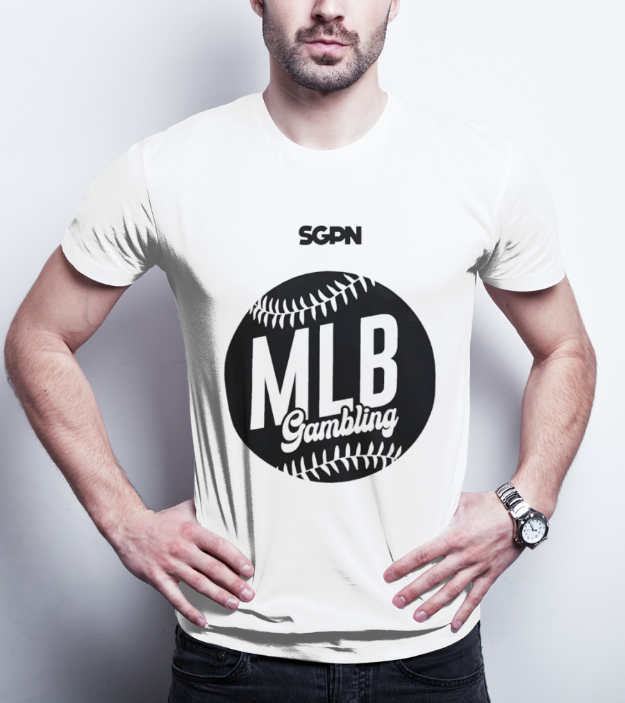 SGPN MLB Gambling Baseball Betting Enthusiasts T-Shirt