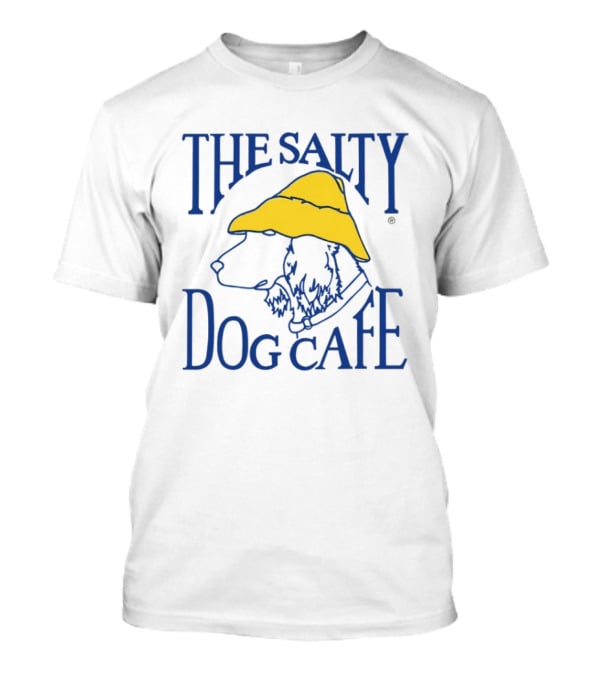 The Salty Dog Cafe Hilton Head Iconic Yellow Hat Logo South Carolina T-Shirt