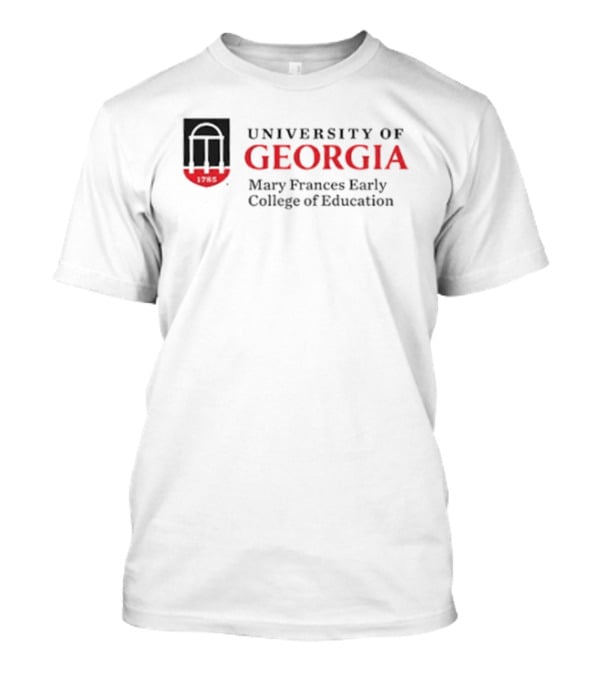 University Of Georgia Mary Frances Early College Of Education Academic T-Shirt