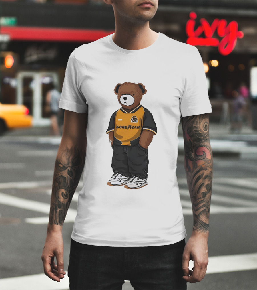 Wolverhampton Wanderers Goodyear Jersey Bear T-Shirt