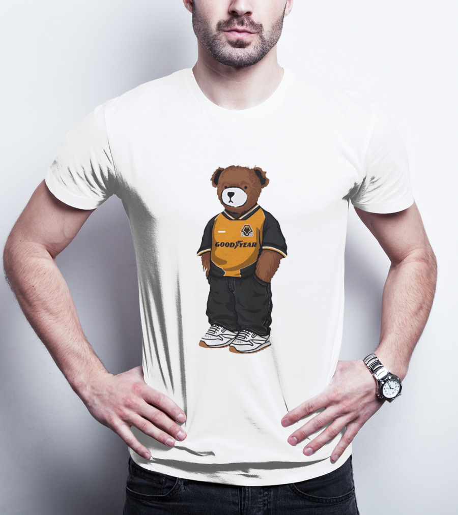 Wolverhampton Wanderers Goodyear Jersey Bear T-Shirt