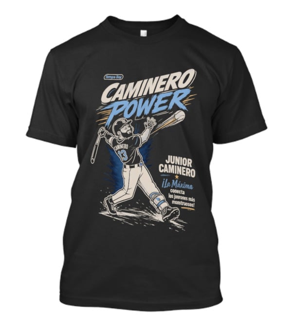 Caminero Power Junior Caminero La Máquina Maximum Home Run T-Shirt