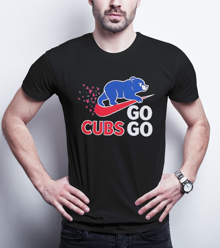 Chicago Cubs Bear Go Go MLB Baseball T-Shirt