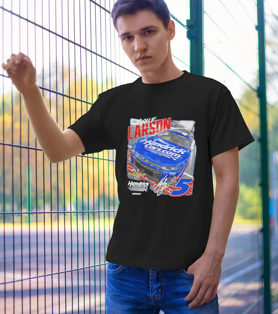 Kyle Larson Hendrick Motorsports No 5 Brickyard 400 T-Shirt