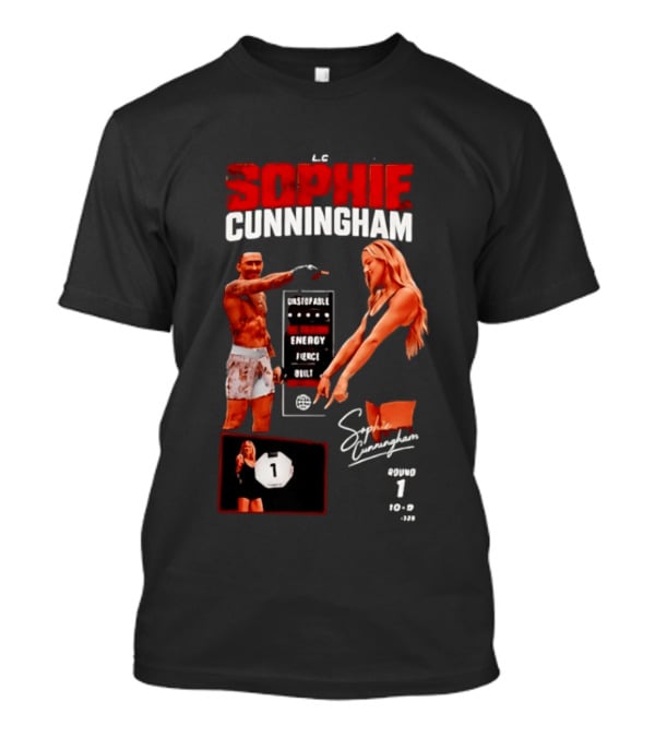 Sophie Cunningham Energy Juice UFC 329 Ring Girl T-Shirt