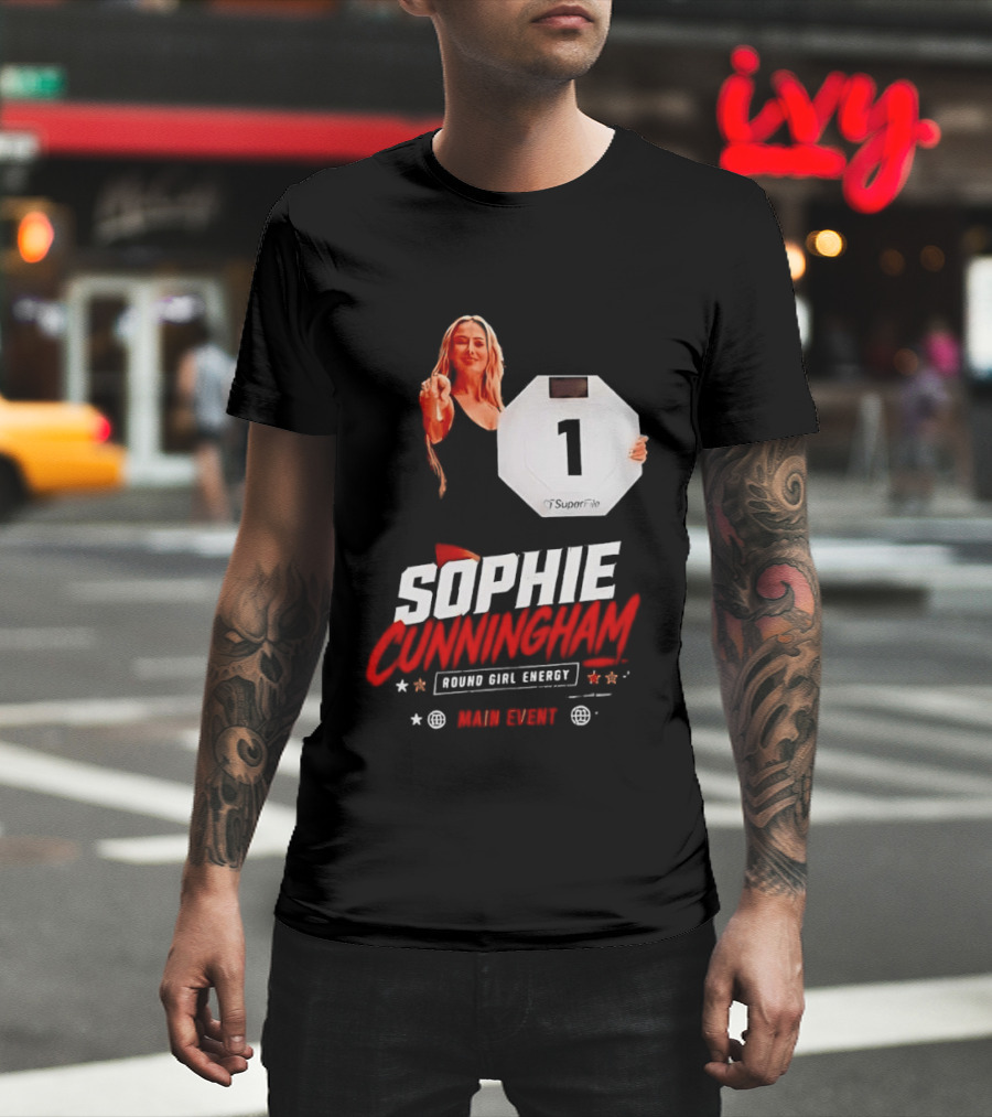 Sophie Cunningham Round Girl Energy Main Event 1 T-Shirt