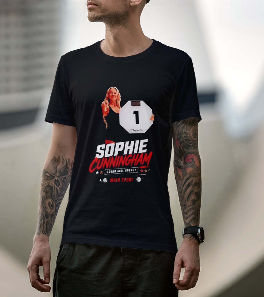 Sophie Cunningham Round Girl Energy Main Event 1 T-Shirt
