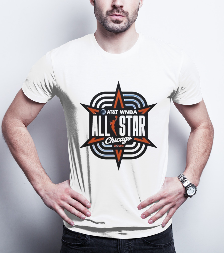 AT&T WNBA All Star Chicago 2026 Event At United Center T-Shirt