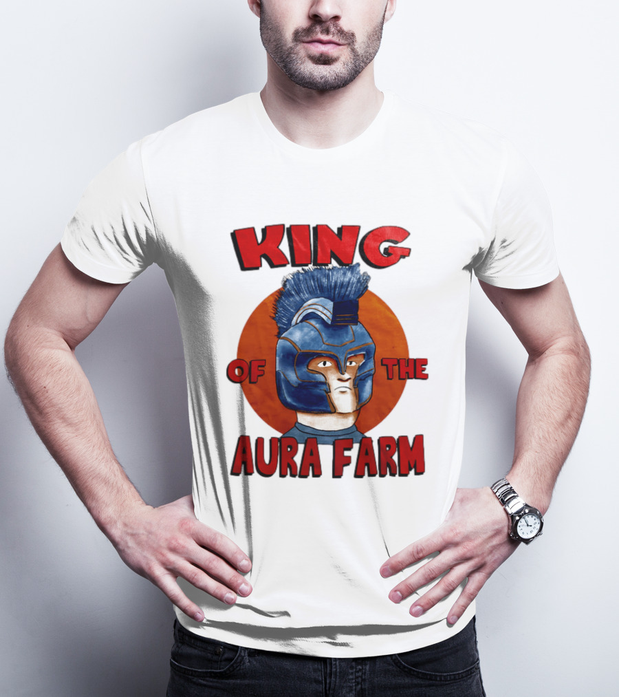 King Of The Aura Farm Hank Hill Helmet Warrior T-Shirt