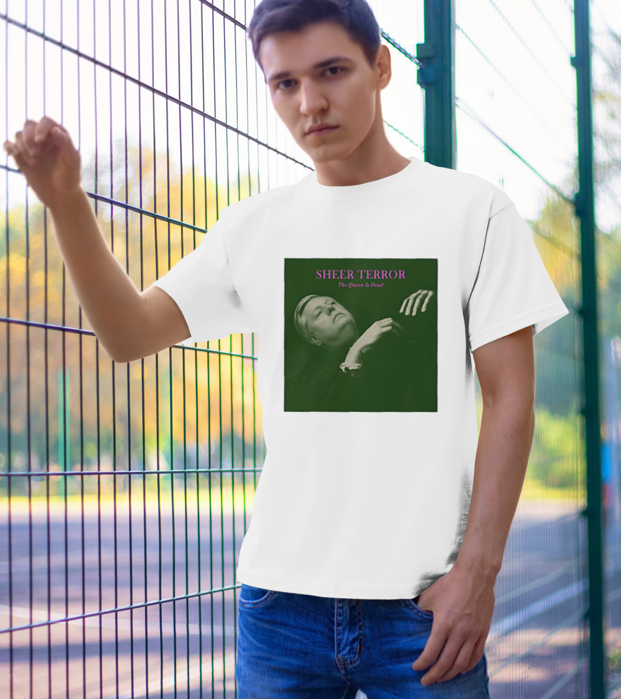 Sheer Terror The Queen Is Dead Punk Album Cover T-Shirt