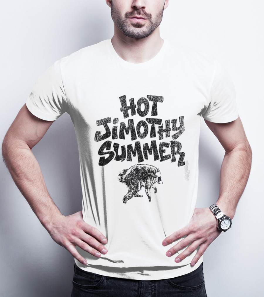 HOT Jimothy Summer Viral Raccoon Meme T-Shirt