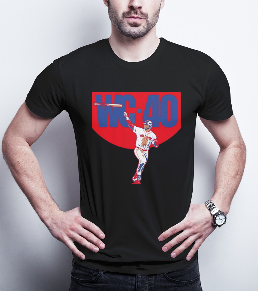 Willson Contreras WC 40 Boston Red Sox Baseball MLB 2026 T-Shirt