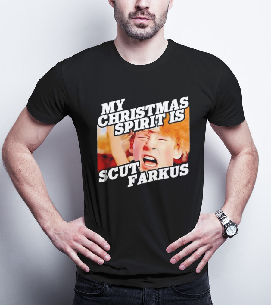 A Christmas Story My Christmas Spirit Is Scut Farkus T-Shirt