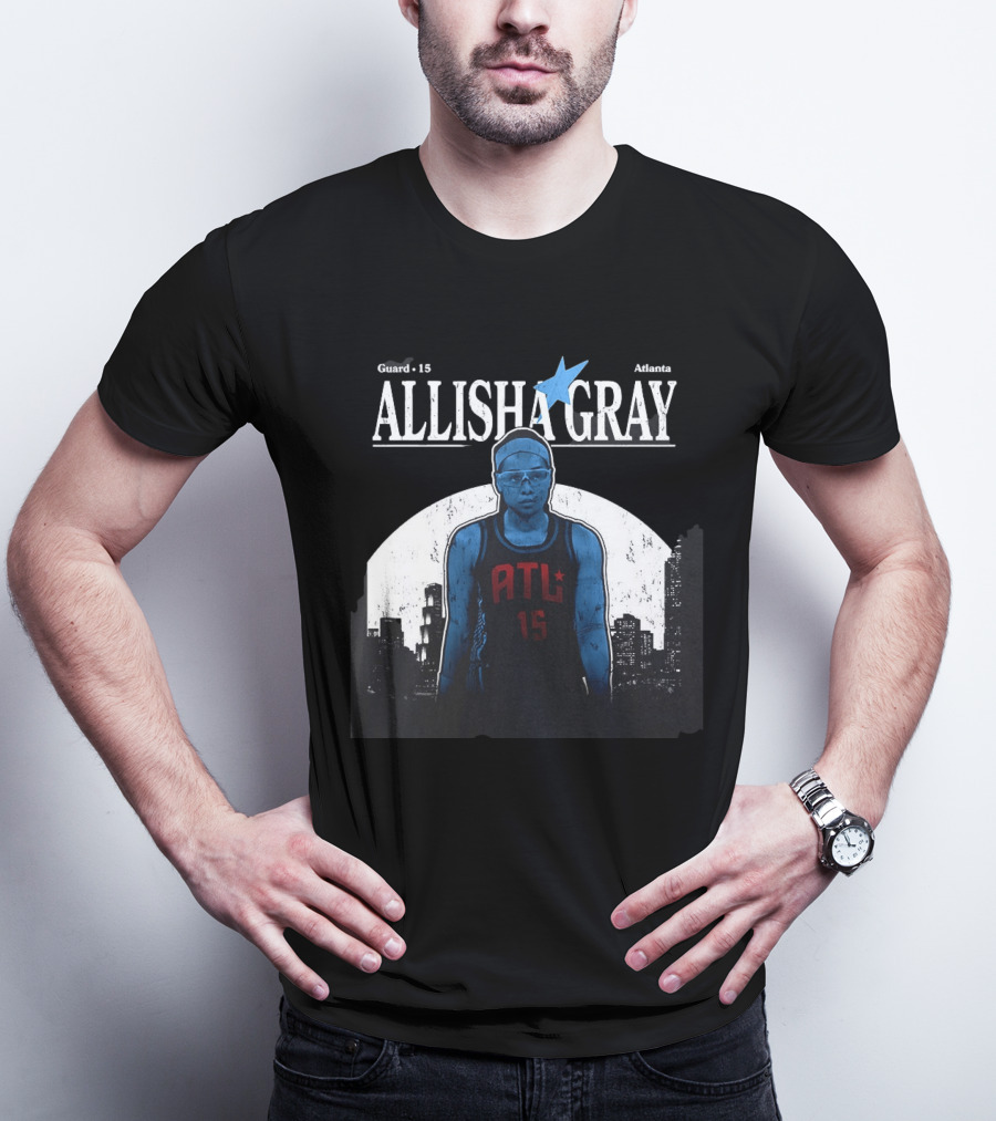 Guard 15 Allisha Gray ATL Atlanta T-Shirt