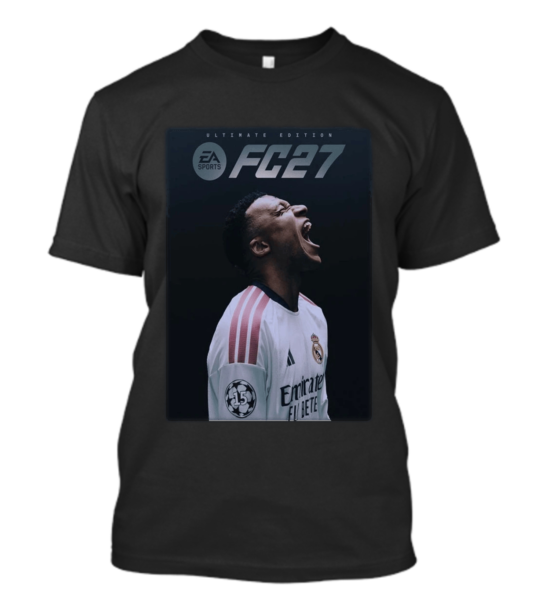 EA Sports FC 27 Ultimate Edition Kylian Mbappé Real Madrid Fútbol Club 2023 T-Shirt
