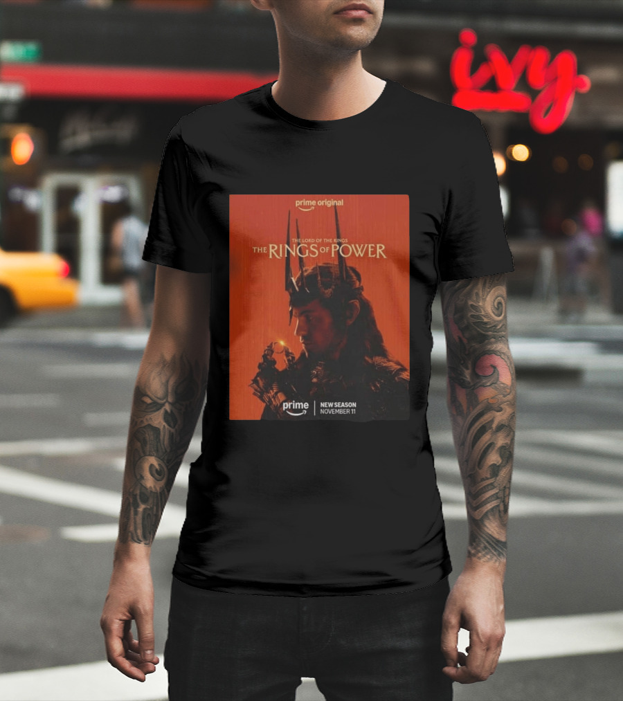 Prime Original The Lord Of The Rings The Rings Of Power New Season November 11 T-Shirt