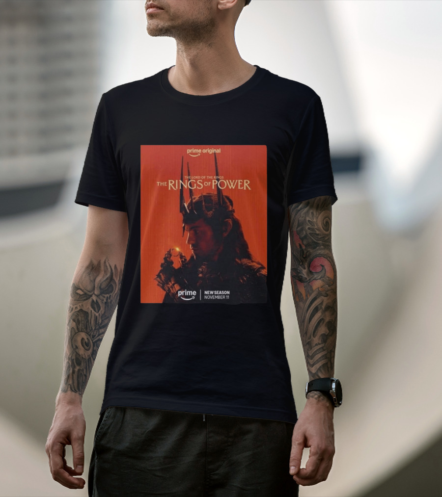 Prime Original The Lord Of The Rings The Rings Of Power New Season November 11 T-Shirt