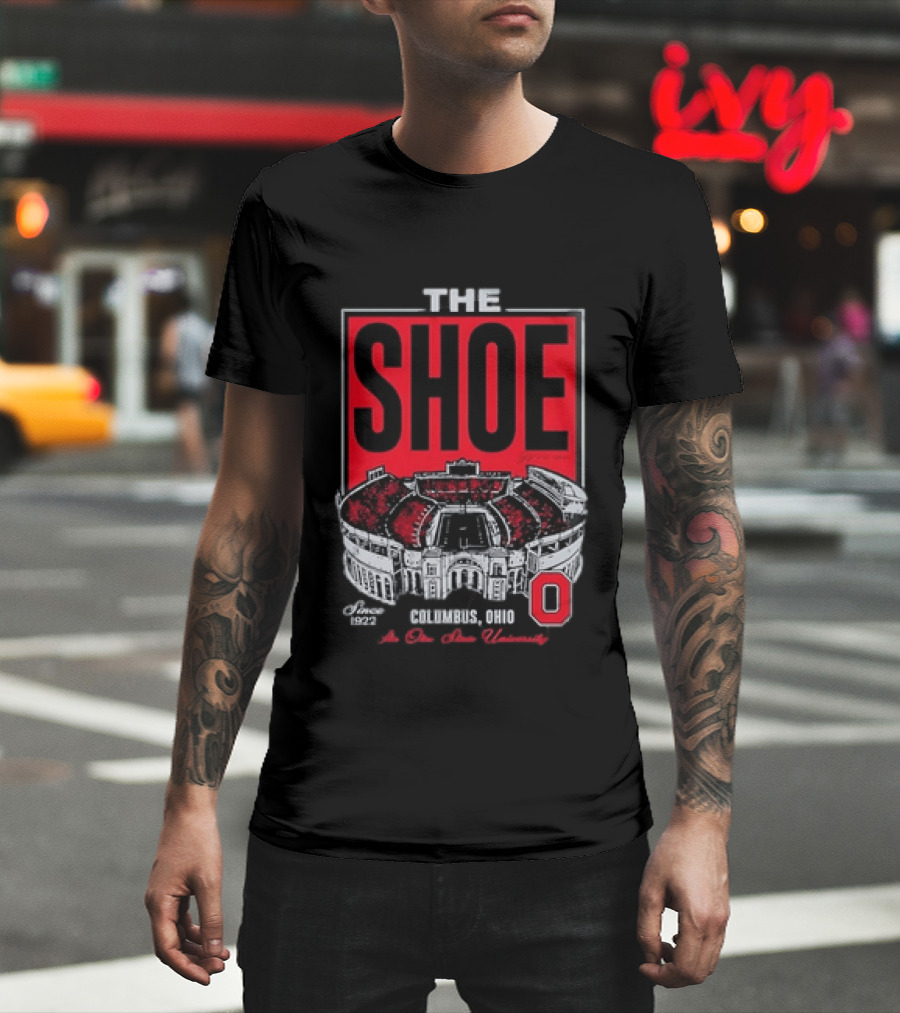 The Shoe Ohio Stadium Columbus Ohio Est 1922 The Ohio State University T-Shirt