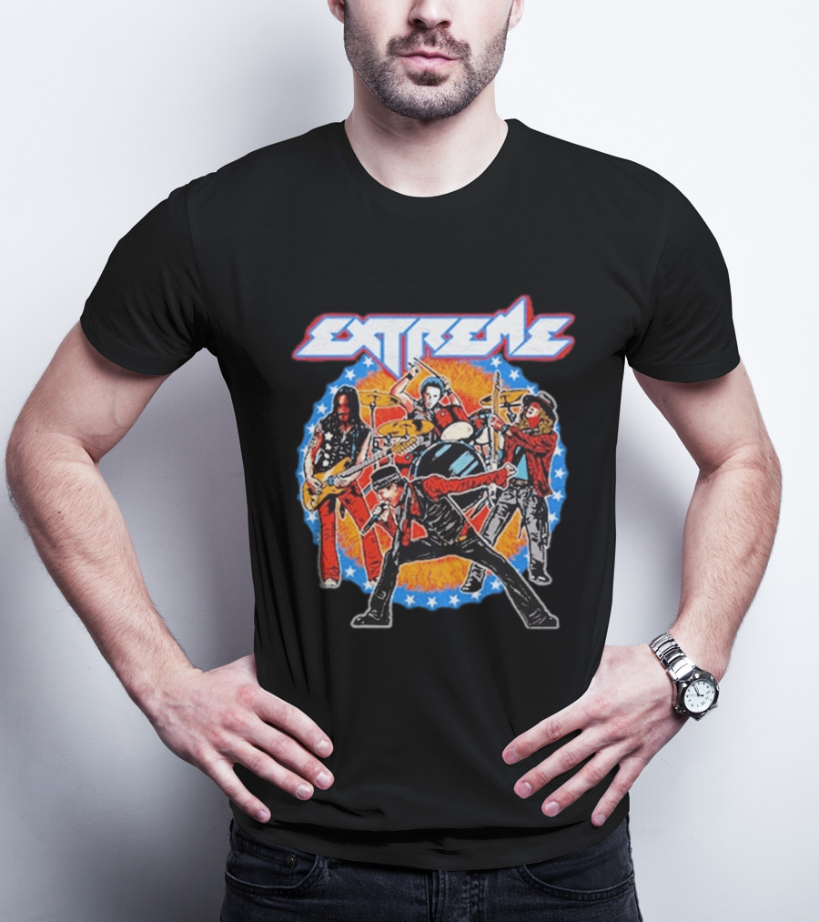 Extreme Band With 2026 World Tour Tin Man T-Shirt