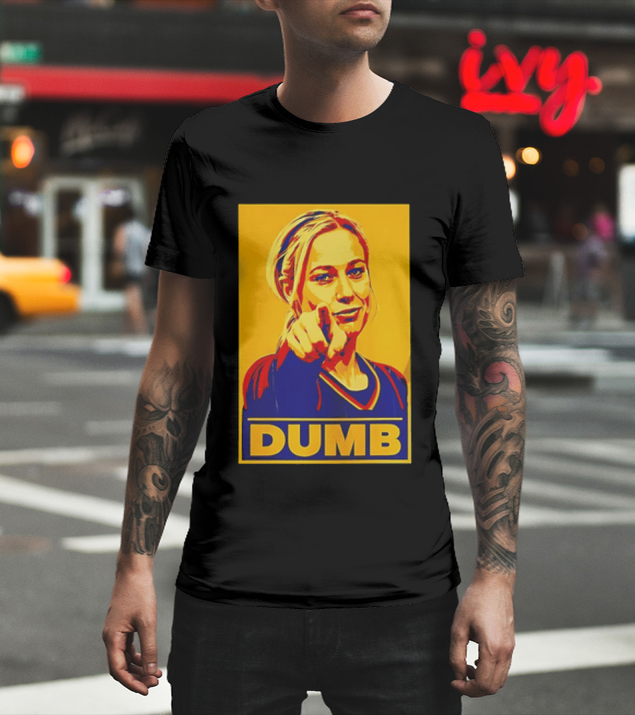 Sophia Cunningham Dumb Woman Pointing Her Finger T-Shirt