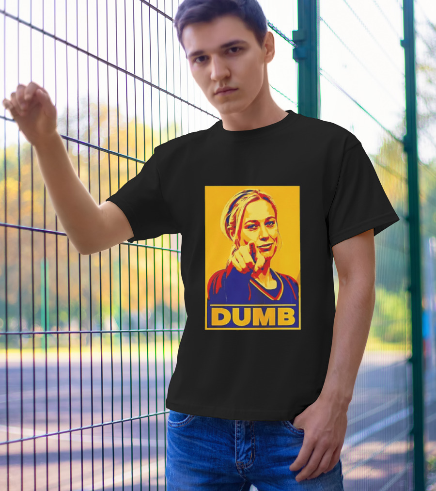 Sophia Cunningham Dumb Woman Pointing Her Finger T-Shirt