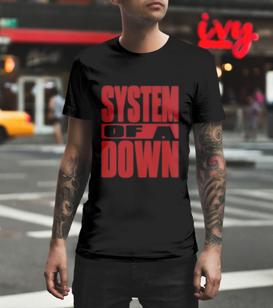 System Of A Down SOAD Warsaw Poland Live Event PGE Narodowy July 18 19 2026 Exclusive T-Shirt