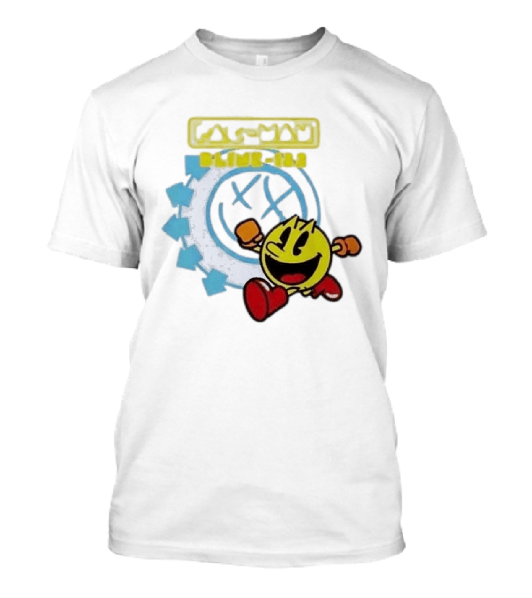 Pac Man Blink 182 Band Crossover Collaborative T-Shirt
