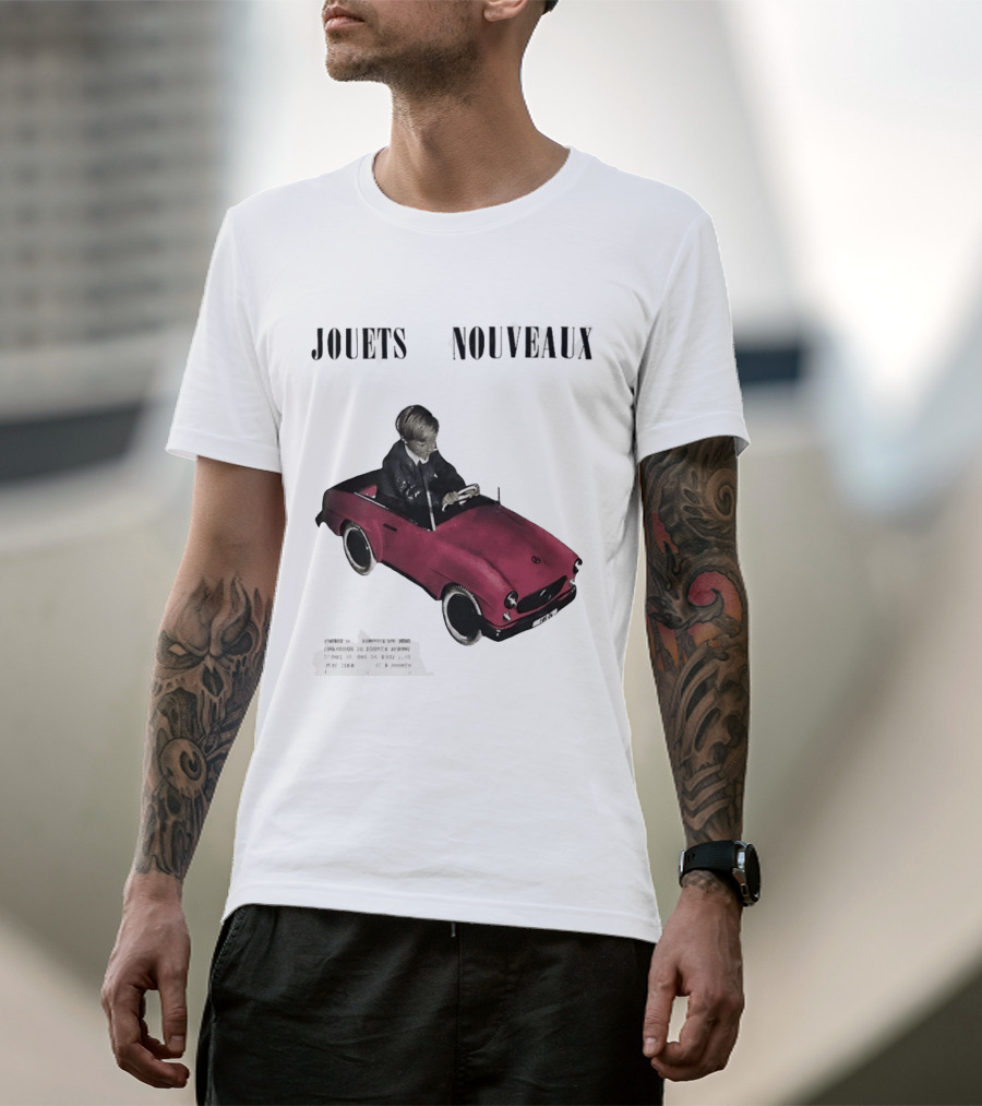 Jouets Nouveaux Vintage Car Child Paris Image T-Shirt