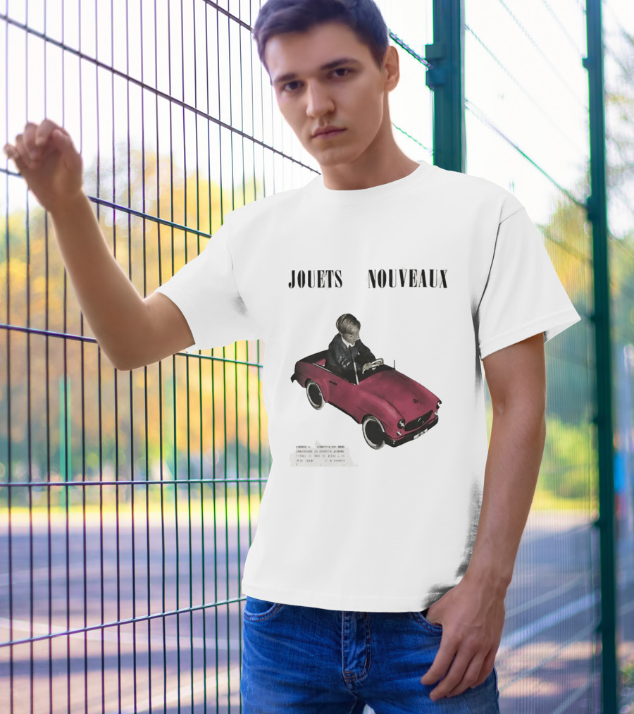Jouets Nouveaux Vintage Car Child Paris Image T-Shirt