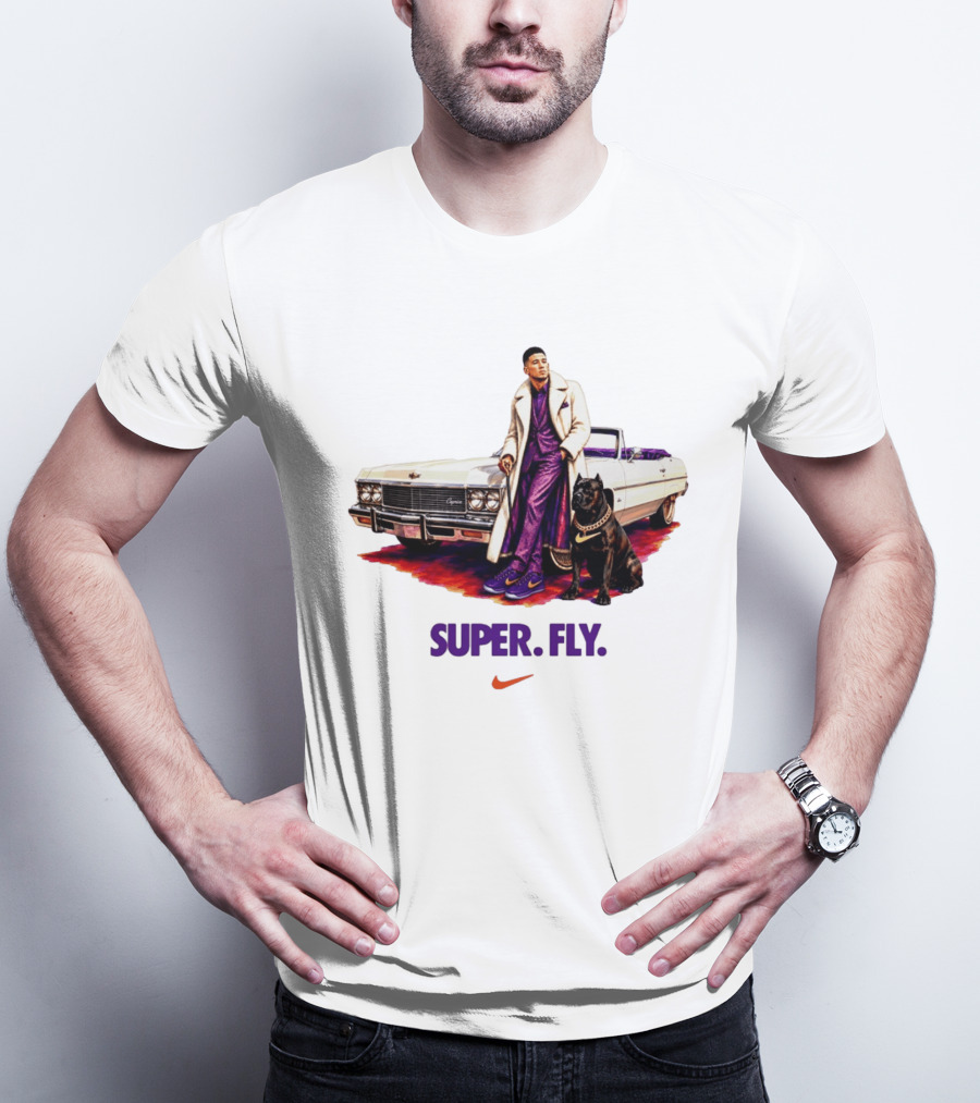 Devin Booker Super Fly Chevrolet Caprice Nike T-Shirt