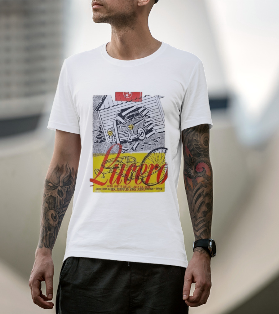 Lucero 20th Anniversary With Justin Wells July 2026 First Avenue MPLS T-Shirt