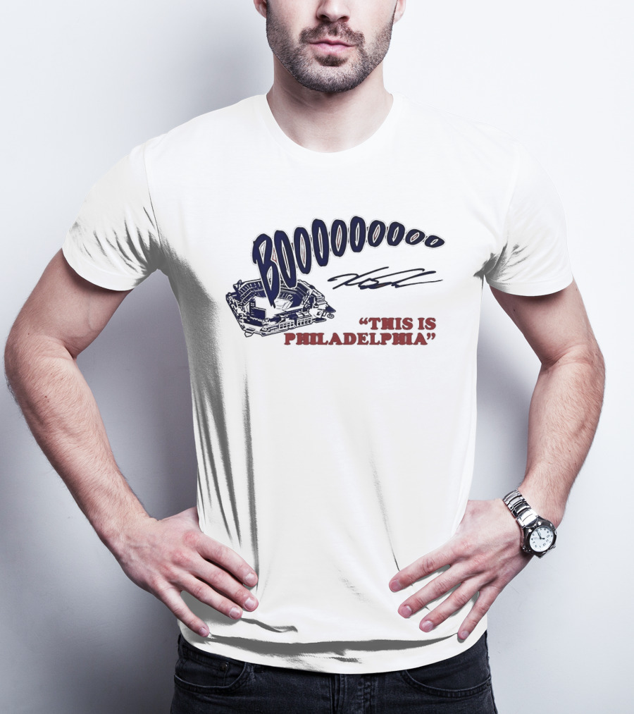 BOOOO This Is Philadelphia Kyle Schwarber Philadelphia Phillies Baseball T-Shirt