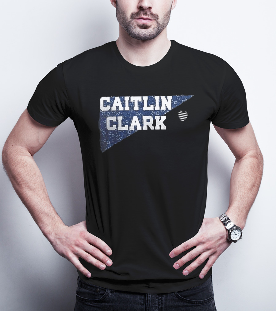 Indiana Fever Caitlin Clark Number 22 Limited Edition Football Caitlin Clark Text Heart T-Shirt