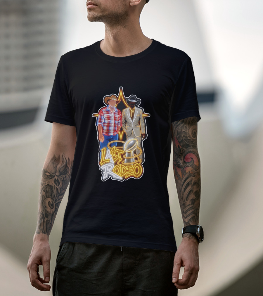 Last Rodeo Pittsburgh Steelers Football Trophy 2026 T-Shirt
