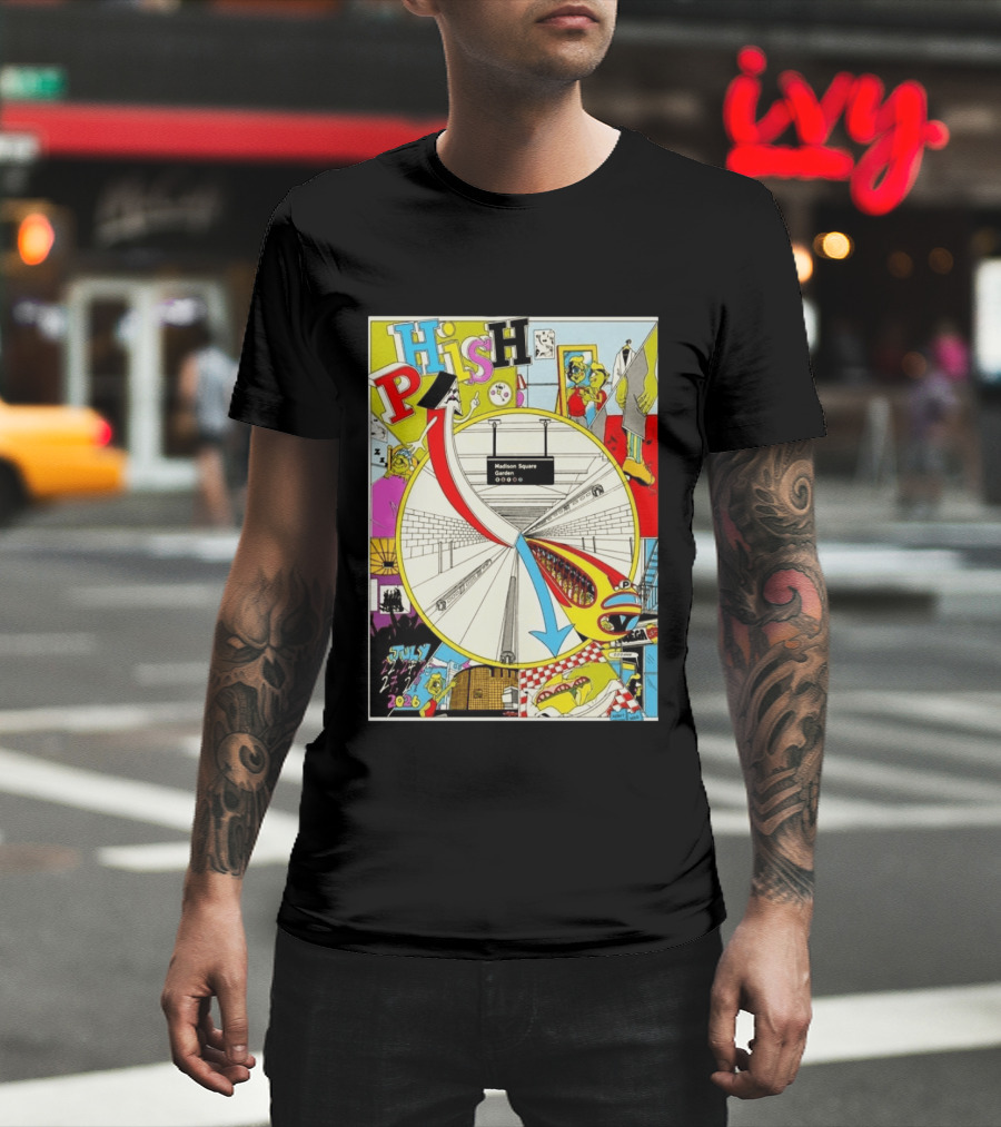 Phish Madison Square Garden NYC July 22 24 25 27 29 2026 T-Shirt