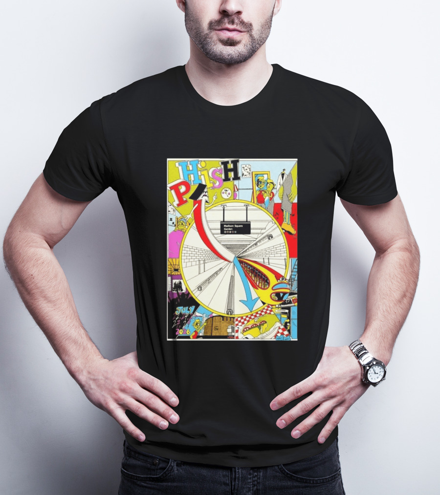 Phish Madison Square Garden NYC July 22 24 25 27 29 2026 T-Shirt