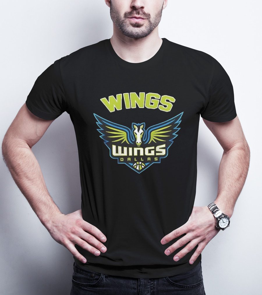 Dallas Wings Basketball Team Custom Name Fan T-Shirt
